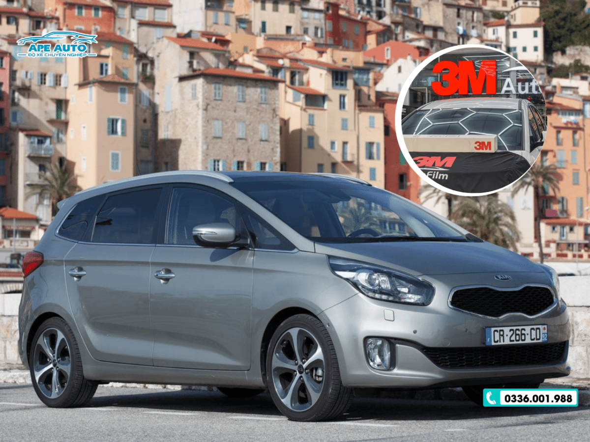 Địa chỉ dán phim cách nhiệt ô tô xe Kia Rondo (Carens) tại Hà Nội!