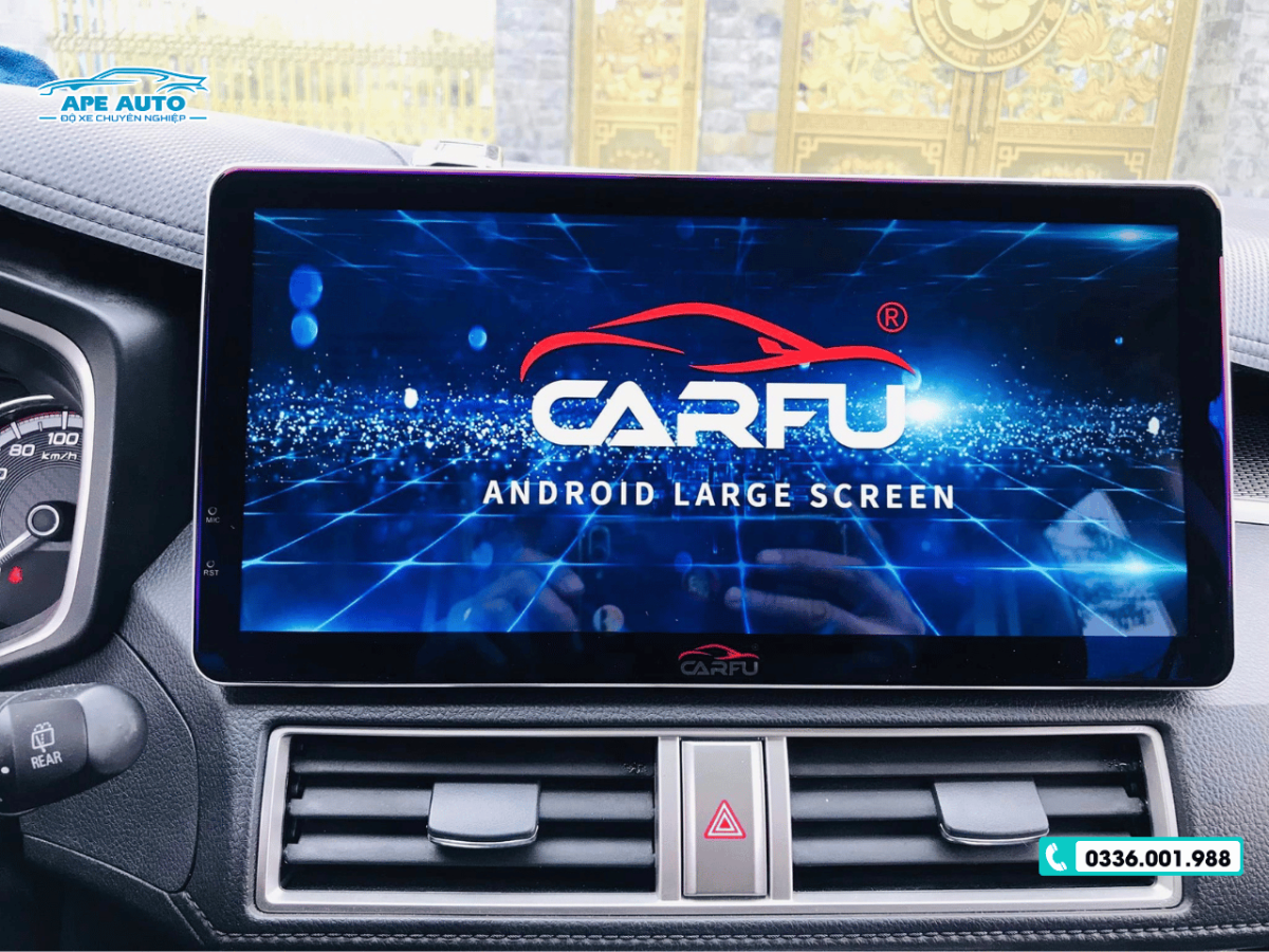 Lắp màn hình ô tô Carfu ở đâu Hà Nội uy tín chuyên nghiệp!