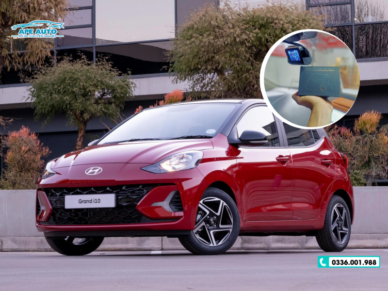 Camera hành trình xe Hyundai Grand i10 chính hãng giá tốt!